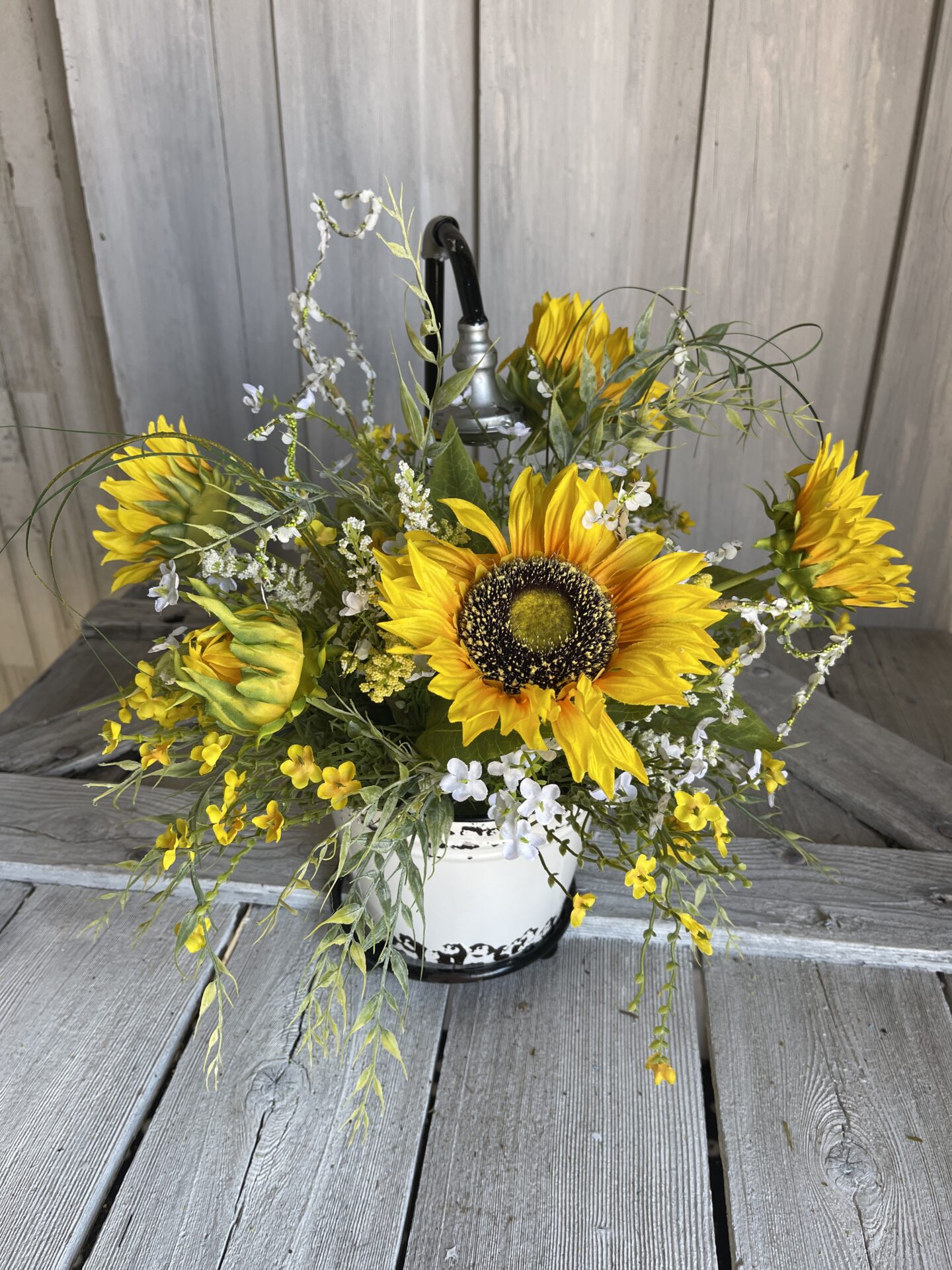 Garden Party Sunflower Arrangement Kit - Kelea's Florals
