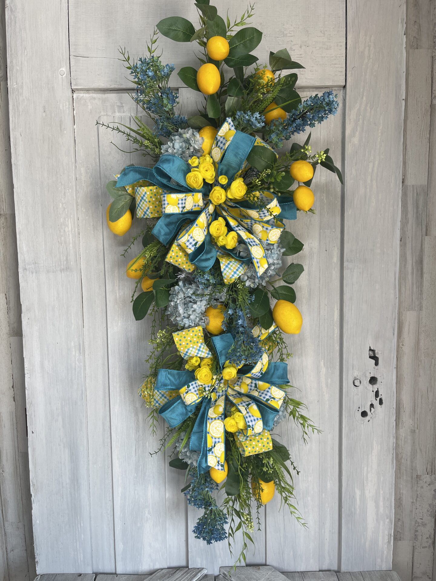 KDS Tutorial Lemon Sunshine Swag Supply List - Kelea's Florals