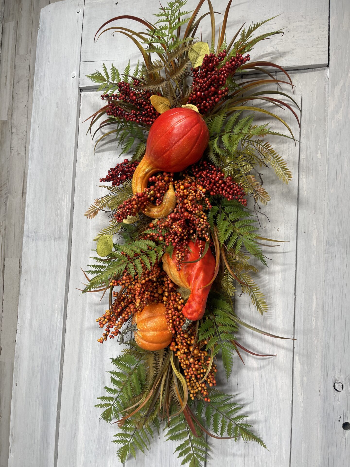 KDS Tutorial Pumpkin Berry Swag Supply List - Kelea's Florals