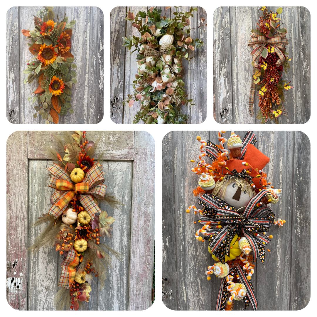 Fall Swag Compilation Supply List - Kelea's Florals