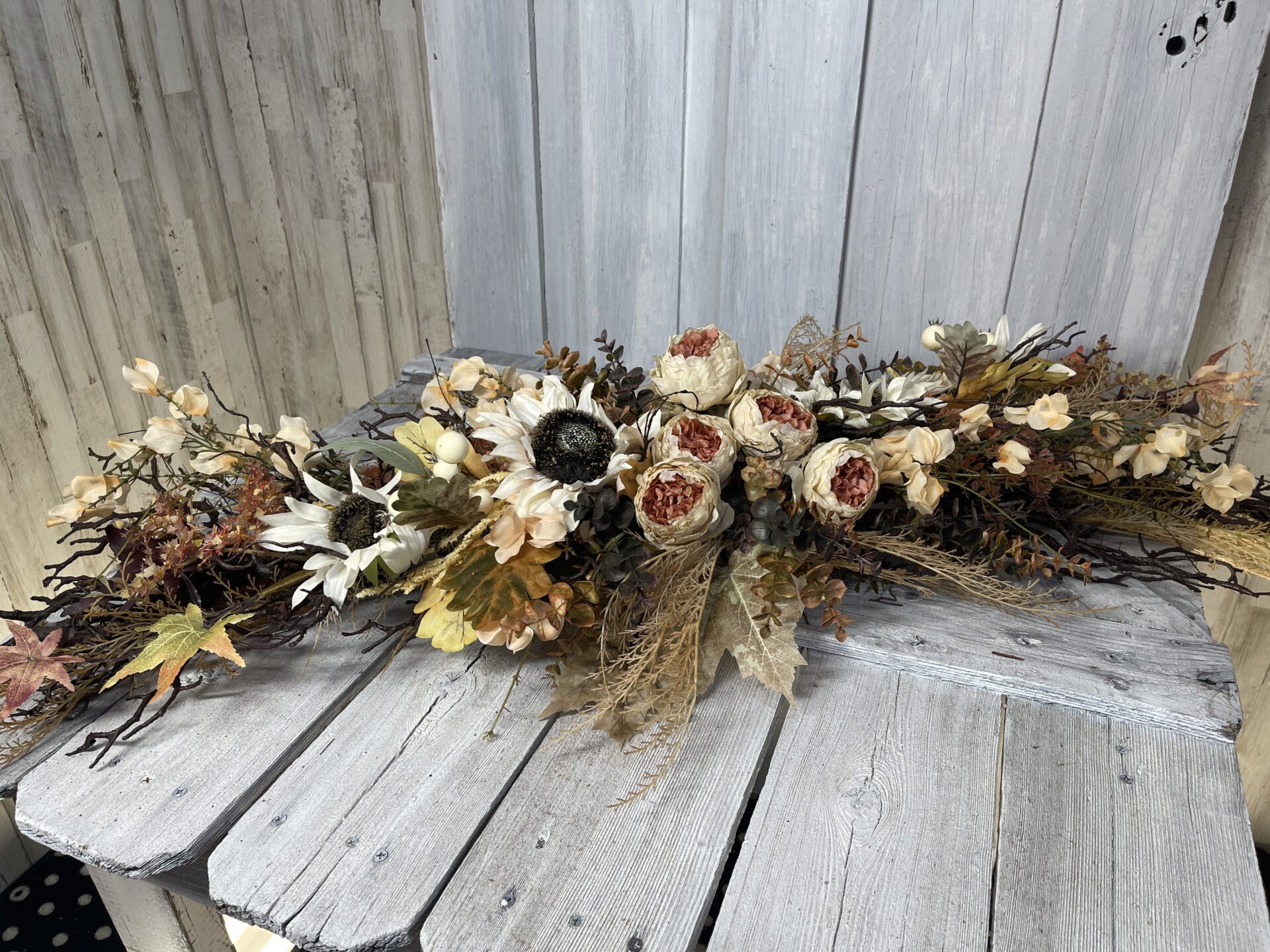 Keleas Autumn Harvest Cottage Workshop Fall Long Cottage Table Swag Kit ...