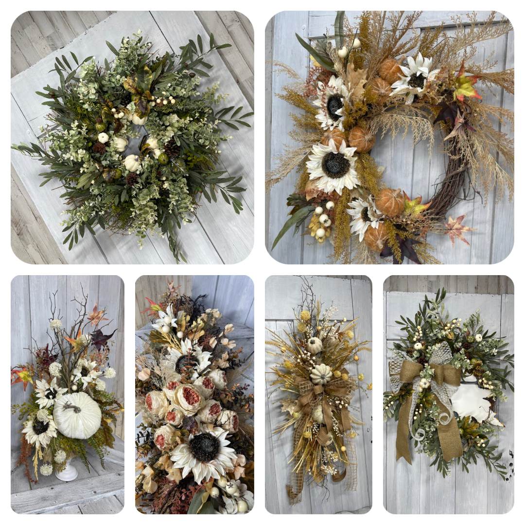 Keleas Autumn Cottage Workshop Kit List - Kelea's Florals