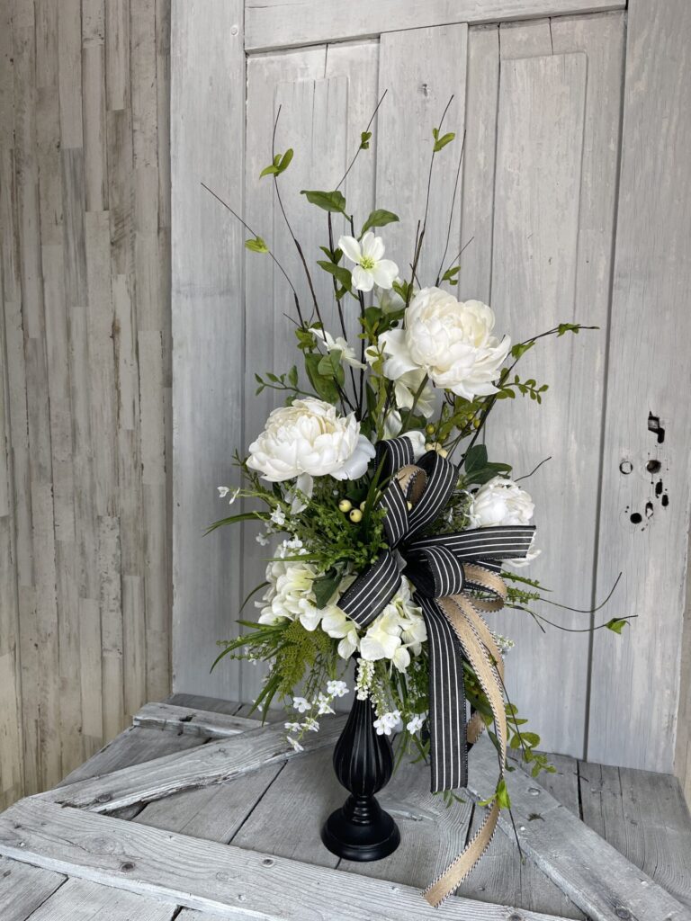 Cream & Green Floral Designs for Any Homes Decor - Kelea's Florals