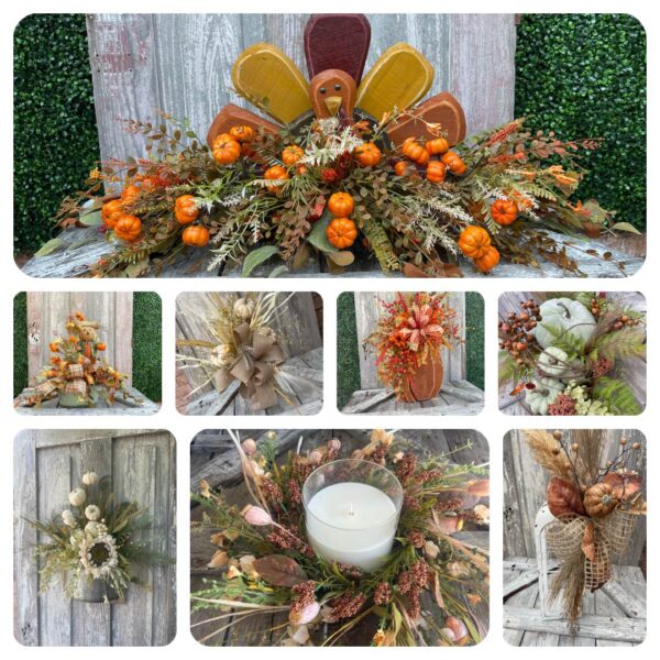 Fall DIY Craft Arrangements are PERFECT for Thanksgiving Centerpieces ...