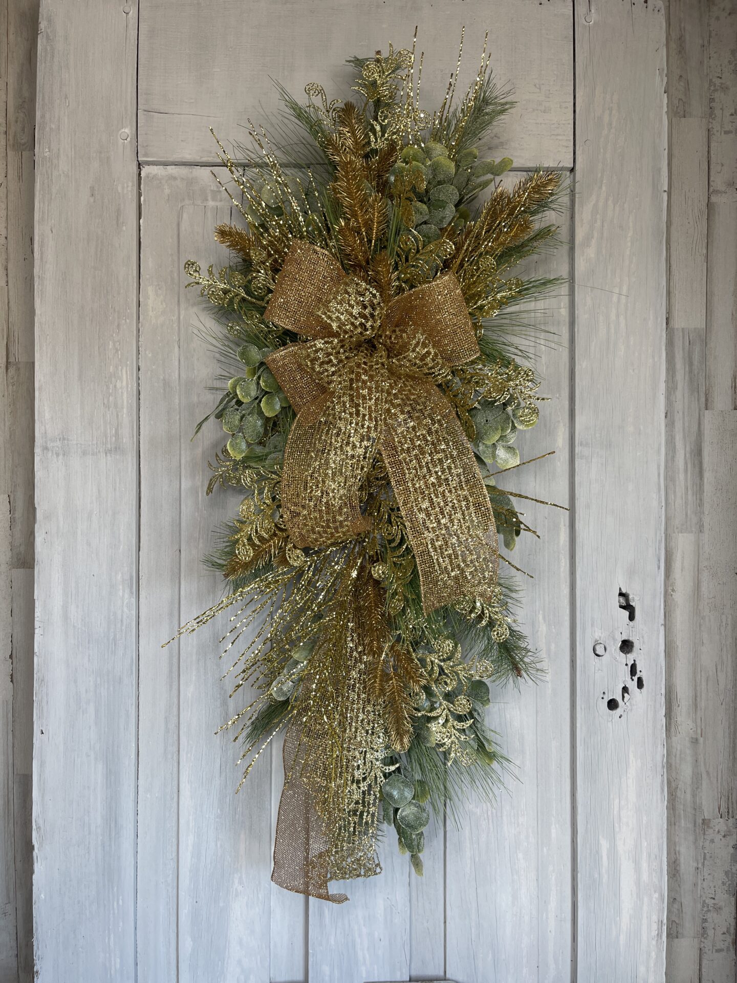 KDS Tutorial Woodland Glam Gold Swag Supply List - Kelea's Florals