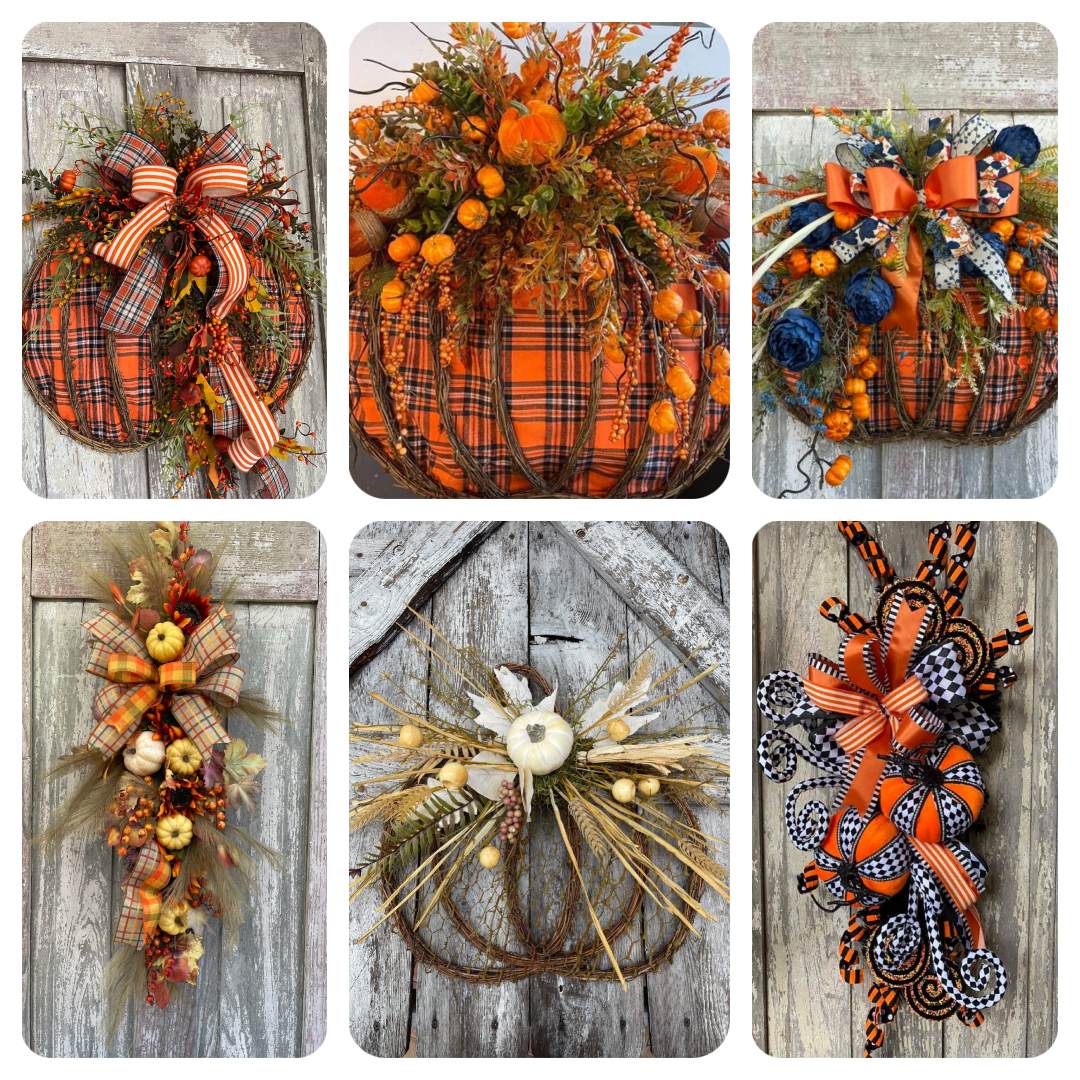 Fall Door Hangers Compilation - Kelea's Florals