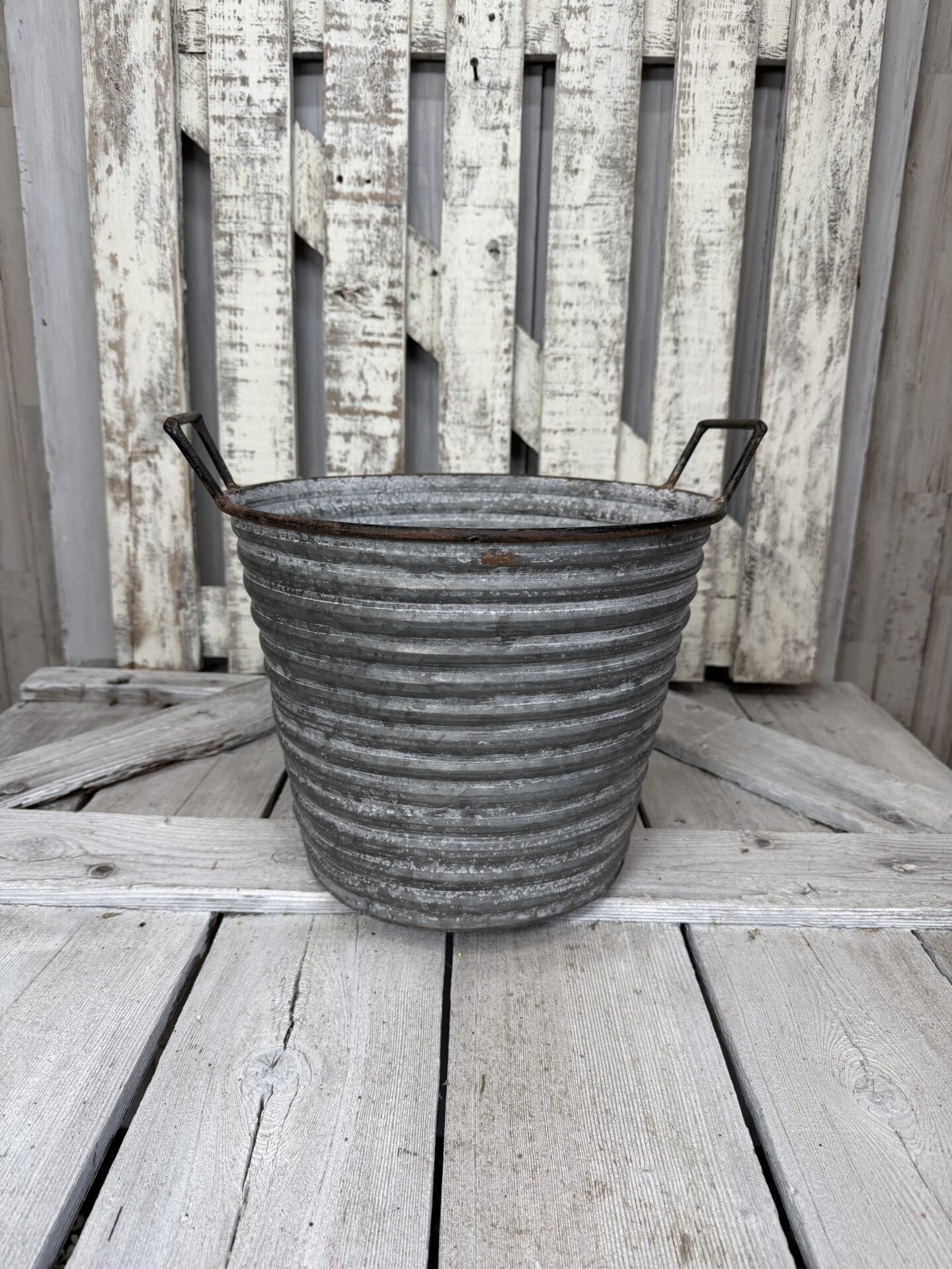 Tall Metal Bucket - Kelea's Florals